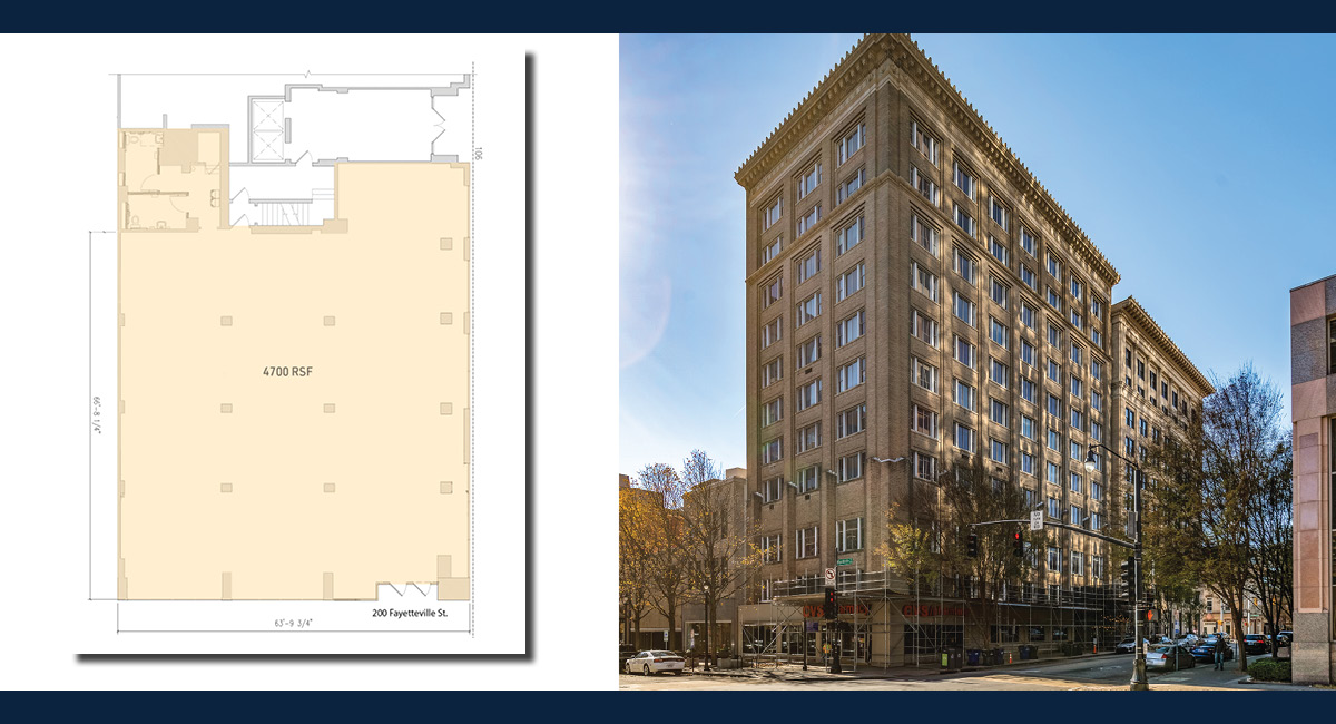 Ground Level Retail Space in the Heart of Downtown Raleigh, N.C ...