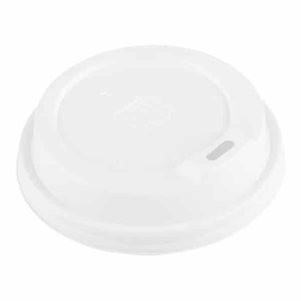 Coffee Cup Lid White - Case of 1000 Lids - Street Corner