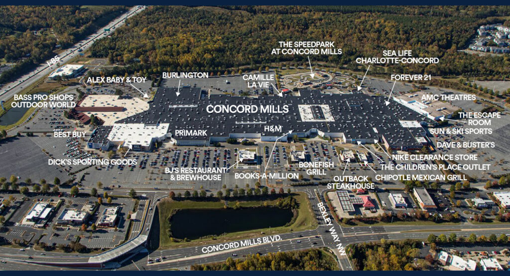Exciting New In-Line Opportunity at North Carolina's Concord Mills ...